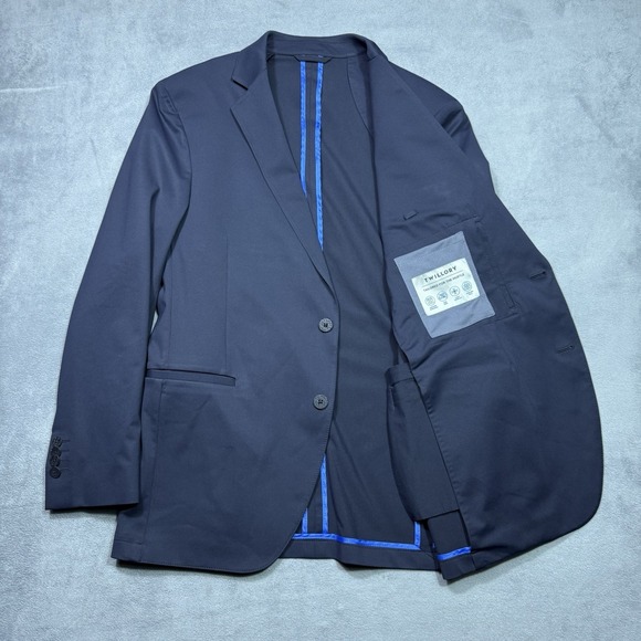 Twillory | Suits & Blazers | Twillory Performance Blazer Mens 42r Navy ...